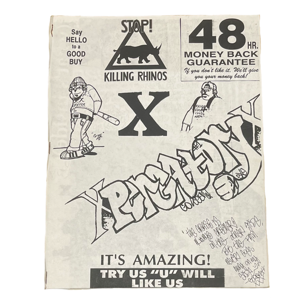 Vintage XPERGATORYX Issue #1 "Straight Edge" Fanzine - jointcustodydc