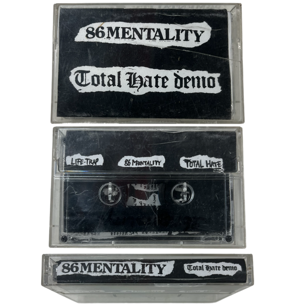 Vintage 86 Mentality "Total Hate Demo" Cassette Tape - jointcustodydc