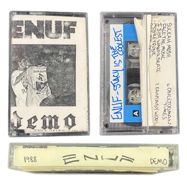 Vintage Enuf "1988 Demo" Cassette Tape - jointcustodydc