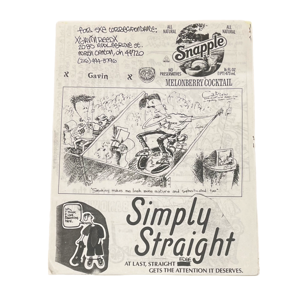 Vintage XPERGATORYX Issue #1 "Straight Edge" Fanzine - jointcustodydc