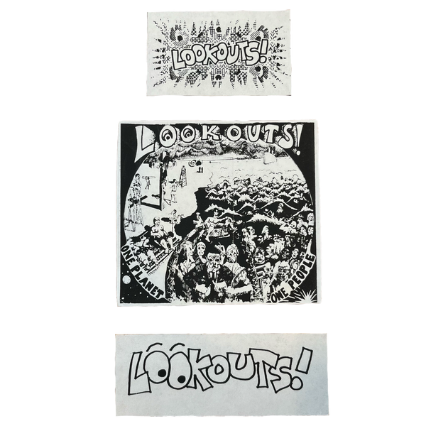 Vintage Lookouts! "Lookout!" Iron Peak/CA Avery Sticker Lot ...