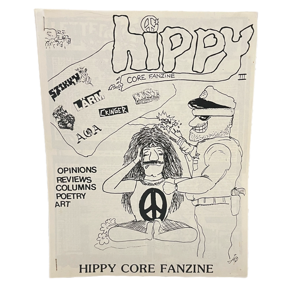 Vintage HIPPYCORE "Issue #3" Hardcore Fanzine - jointcustodydc