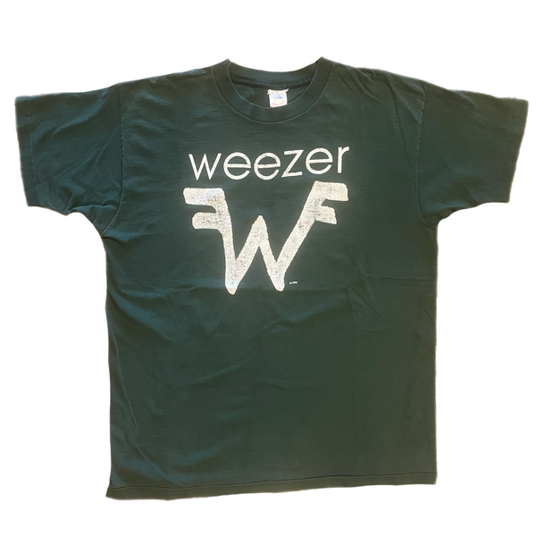 Vintage Weezer "Bokkus Fan Club" '94 Forest Green T-Shirt - jointcustodydc