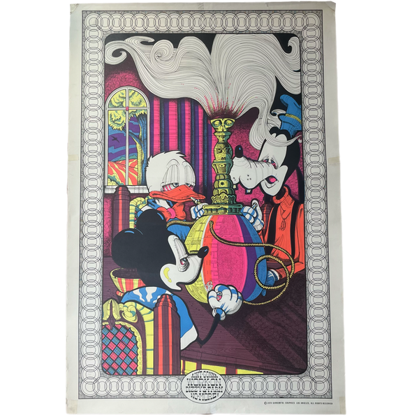 Vintage Dizzy's Farm "Gawdawful Graphics" 1970 Underground Poster ...