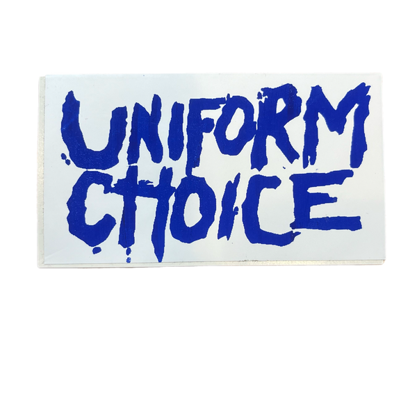 Vintage Uniform Choice "OC" Hand Screened Sticker - jointcustodydc