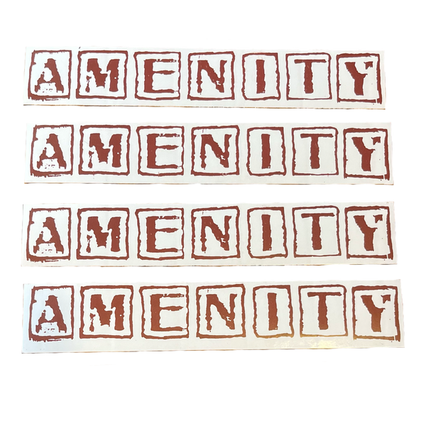 Vintage Amenity "Chula Vista" FasTrack Stickers | jointcustodydc