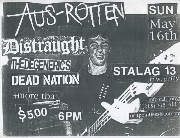Vintage Aus-Rotten Distraught The Degeneracy Dead Nation "Stalag 13" P ...