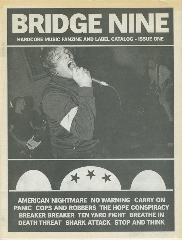 Vintage Bridge Nine Fanzine "First Catalog" Issue #1 - jointcustodydc