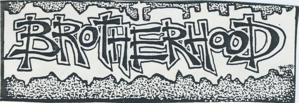 Vintage Brotherhood "Logo" Crack 'N' Peel Sticker - jointcustodydc