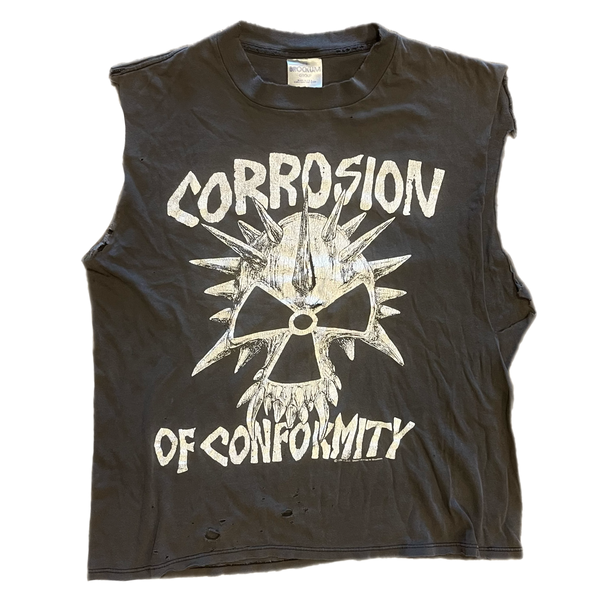 Vintage Corrosion Of Conformity "Vote With A Bullet" '92 Sleeveless Sh ...