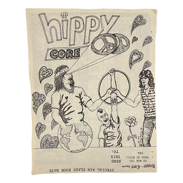 Vintage HIPPYCORE "Anniversary Issue #5" Hardcore Fanzine - jointcustodydc