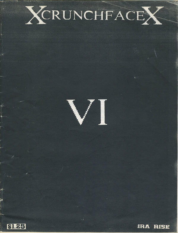 Vintage Crunchface Fanzine "Akron, OH" Hardcore Issue #6 - jointcustodydc
