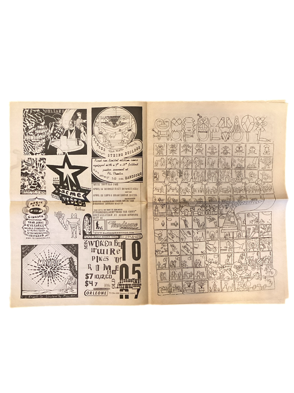Vintage Paper Rodeo "April/May 2000" Comic Newspaper Issue 1 ...