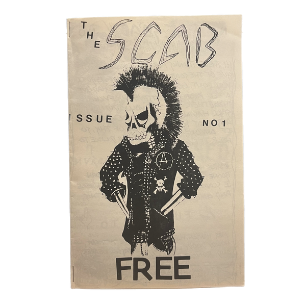Vintage The Scab "Issue #1" Metal Fanzine - jointcustodydc