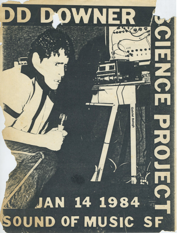 Vintage DD Downer Science Project "Sound Of Music SF" Show Flyer ...