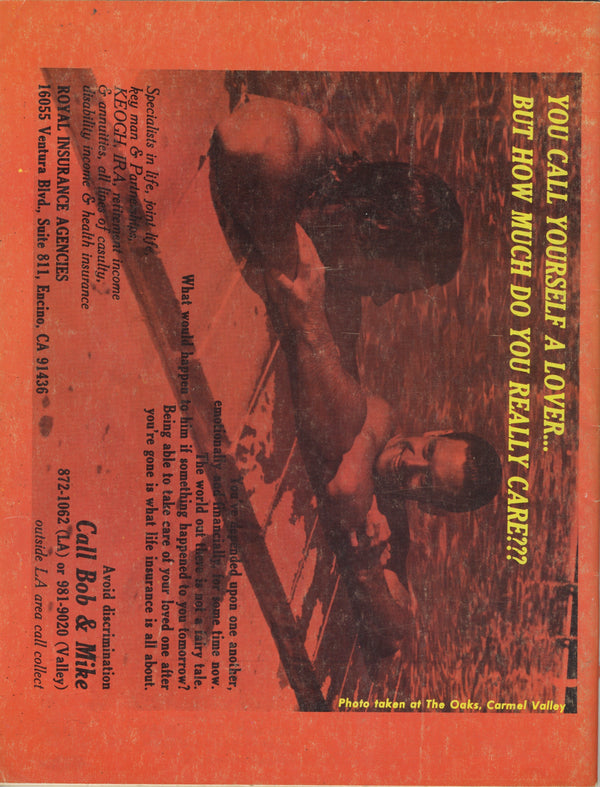 Vintage Drummer Magazine "Leather" Vol. 1 Issue #6 - jointcustodydc