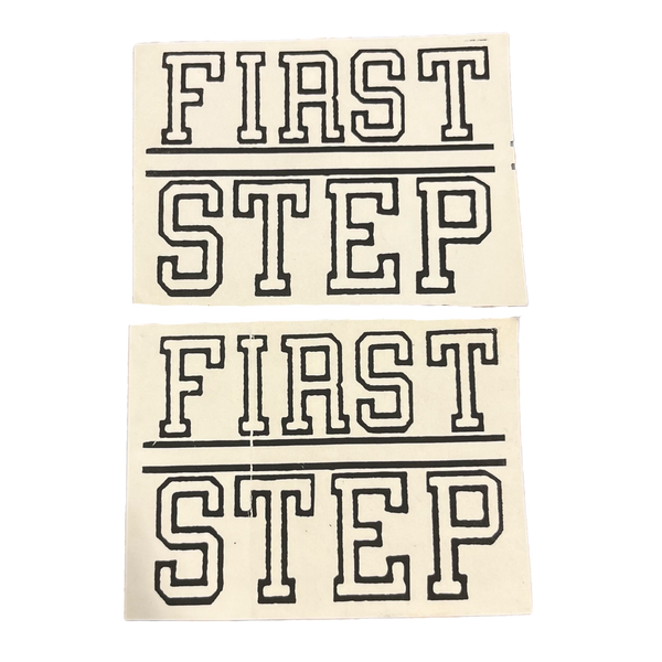Vintage First Step "Bellingham, WA" Straight Edge Mactac Sticker Lot ...