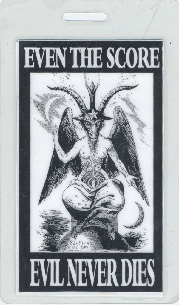 Vintage Even The Score "Fanzine + Records" Laminate - jointcustodydc