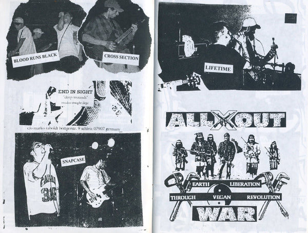 Vintage Forswear "Vegan Straight Edge" Issue #1 Fanzine | jointcustodydc