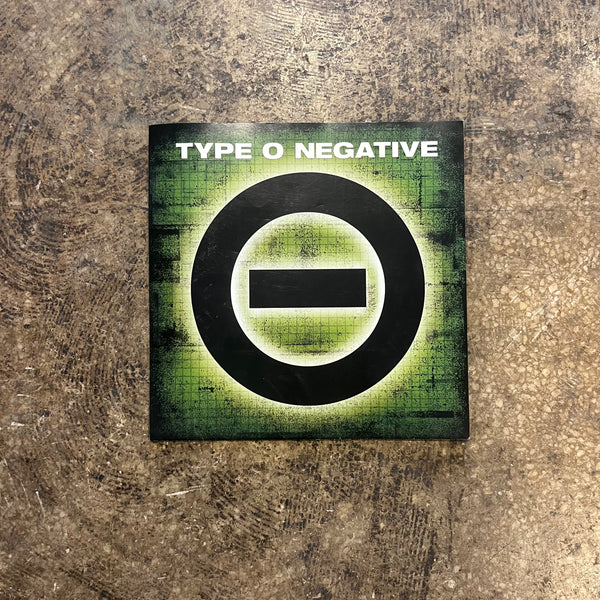 Vintage Type O Negative "Life Is Killing Me" Double-Sided Promo Flat ...