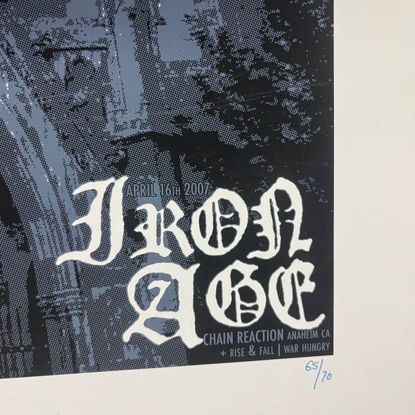 Vintage Iron Age "Anaheim, CA" Show #65/70 Card Stock Poster ...