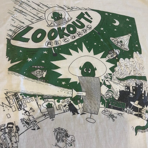 Vintage Lookout! Records "'94 Catalog" T-Shirt - jointcustodydc