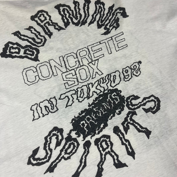 Vintage Concrete Sox "Burning Spirits Presents" 1992 T-Shirt ...