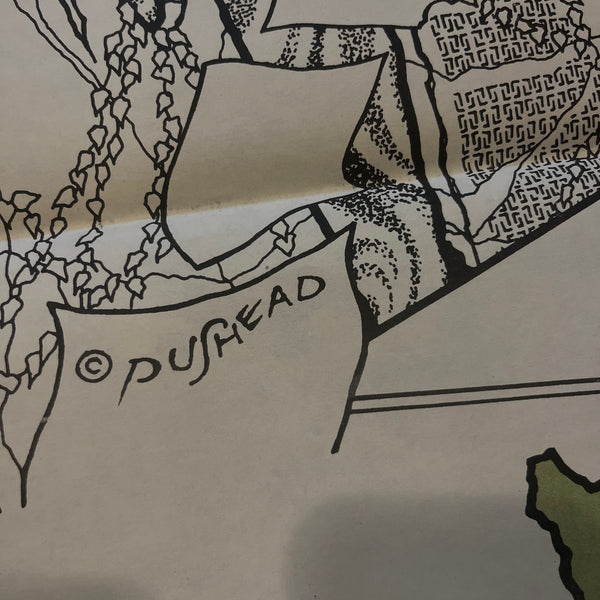 Vintage Septic Death "Pushead" Burial Pusmort Mail Order Poster ...