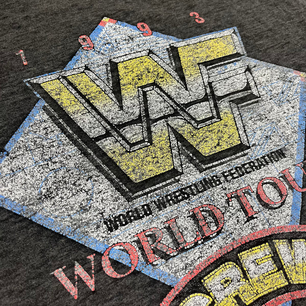 Vintage WWF "World Tour Crew" T-Shirt - jointcustodydc