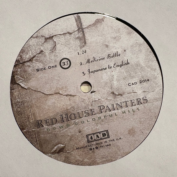 Red House Painters “Down Colorful Hill” LP - UK Original - jointcustodydc