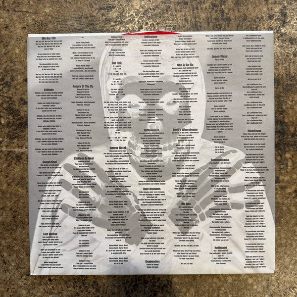 Vintage Misfits "Collection II" Red Vinyl Caroline Records - jointcustodydc