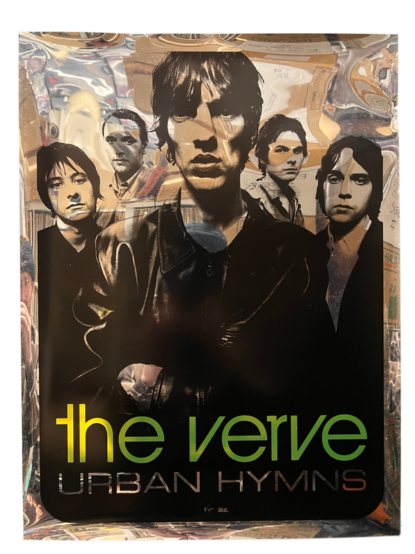 Vintage The Verve "Urban Hymns" Promo Poster '97 - jointcustodydc