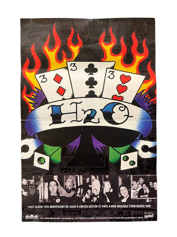 H20 "Self-Titled" 15 Year Anniversary Poster - jointcustodydc