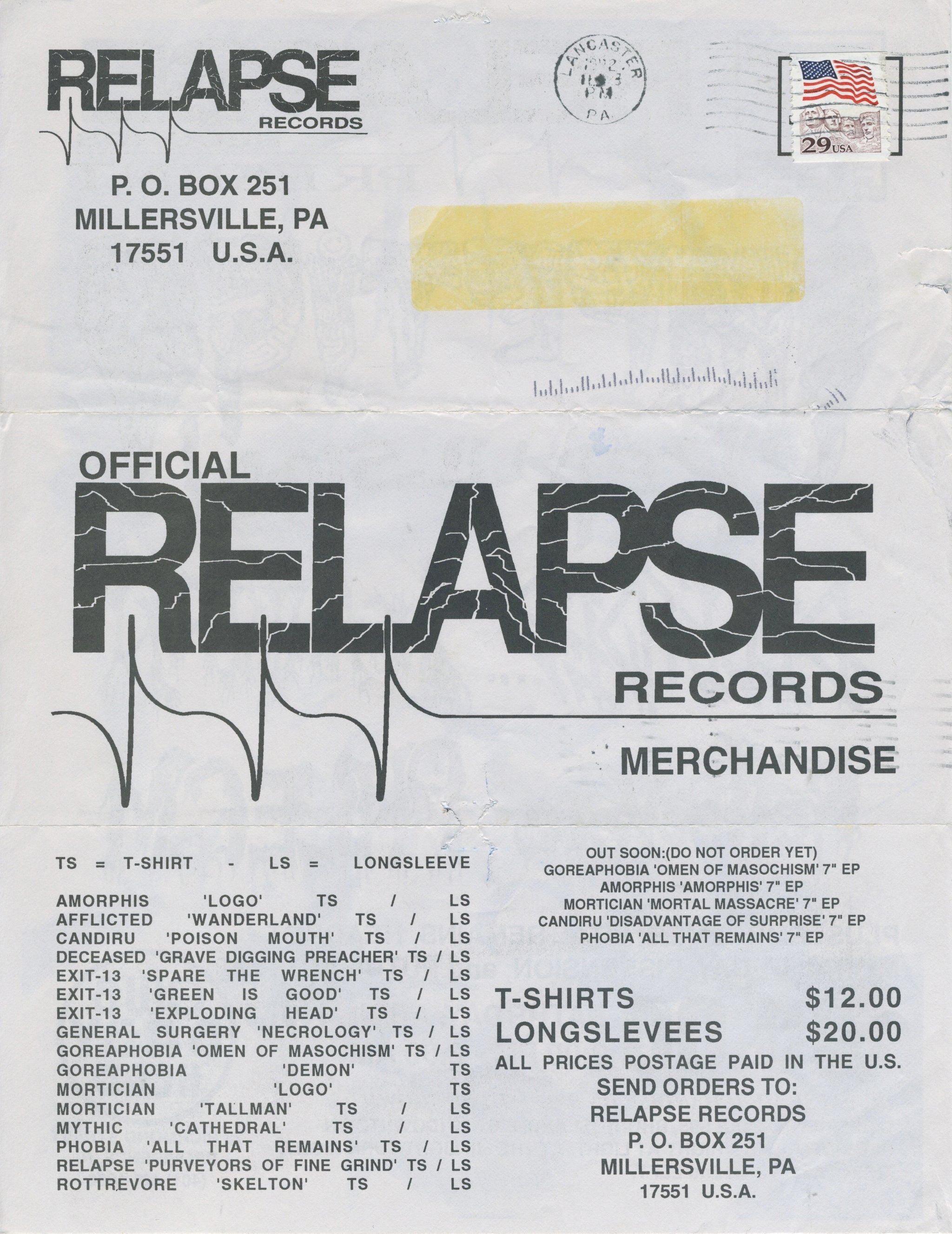 relapse records logo