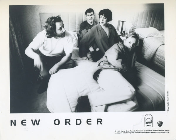 Vintage New Order "Qwest Records" '93 Promotional Photo - jointcustodydc