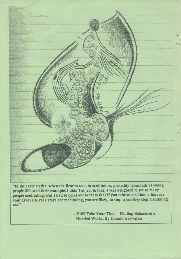 Vintage Next In Line Fanzine Issue #3 - jointcustodydc