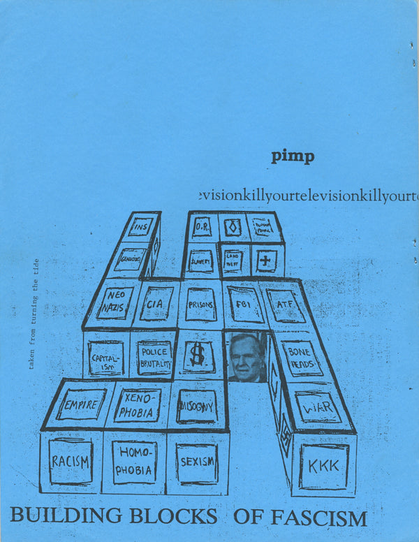 Vintage Pimp Fanzine "Rhode Island" Hardcore Issue #1 - jointcustodydc