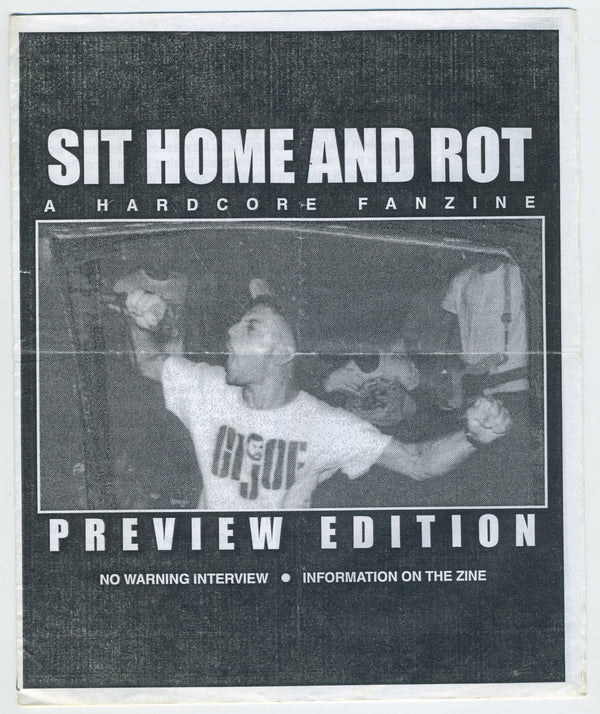 Vintage Sit Home And Rot "Preview Edition" Fanzine - jointcustodydc