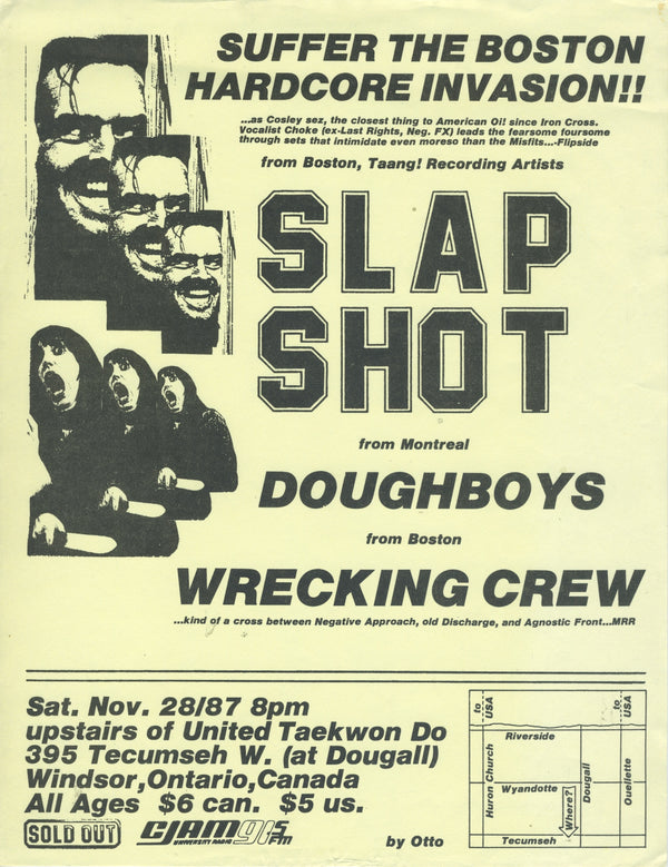 Vintage Sold Out Fanzine Presents Snapshot Doughboys & Wrecking Crew ...
