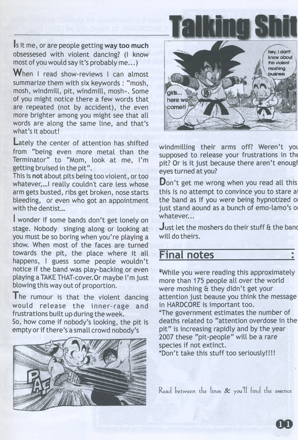 Vintage Strike One "H8000 Crew" Fanzine Issue #3 - jointcustodydc