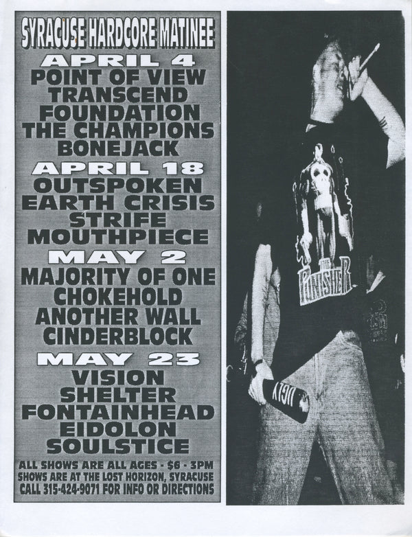 Vintage Syracuse Matinee "Lost Horizon" Show Flyer | jointcustodydc