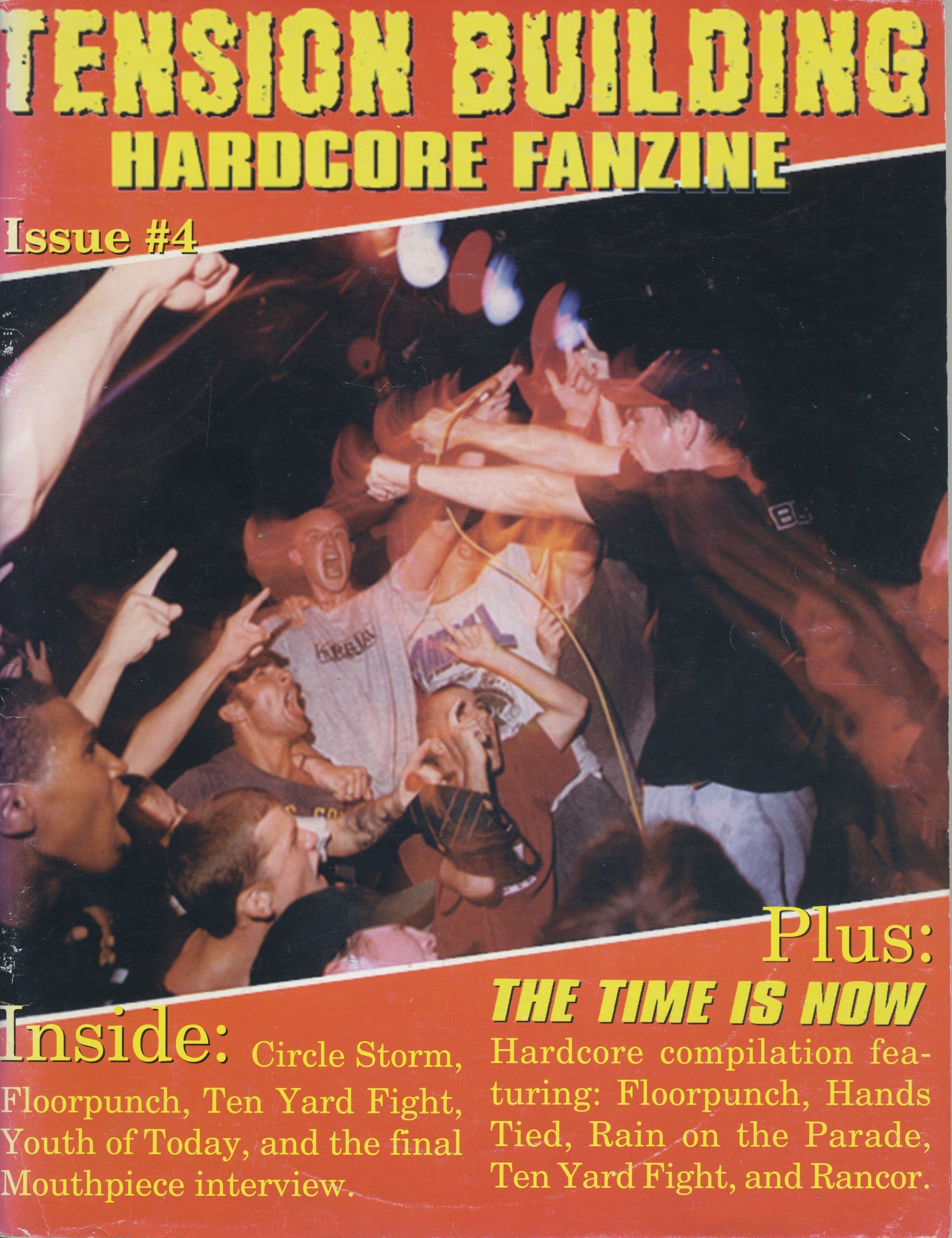 Vintage Tension Building "Hardcore" Fanzine Issue #4 - jointcustodydc