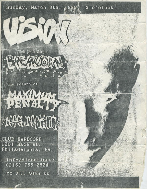 Vintage Vision Breakdown Maximum Penalty Ressurection "Club Hardcore ...