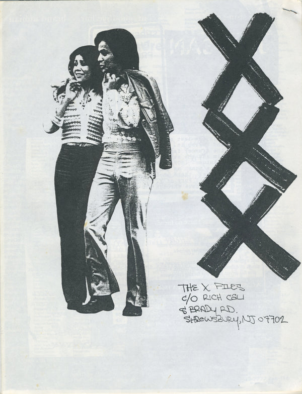 Vintage The X Files "New Jersey Straight Edge" Fanzine Issue #1 ...