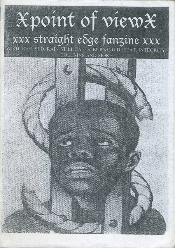 Vintage XPoint Of ViewX "Straight Edge & Animal Rights" Fanzine Issue ...