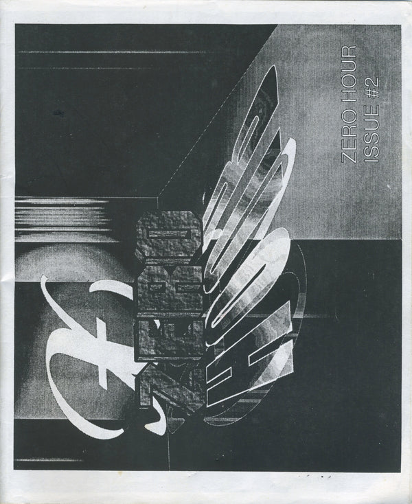 Vintage Zero Hour Issue #2 "Syracuse, NY" Hardcore Fanzine - jointcustodydc