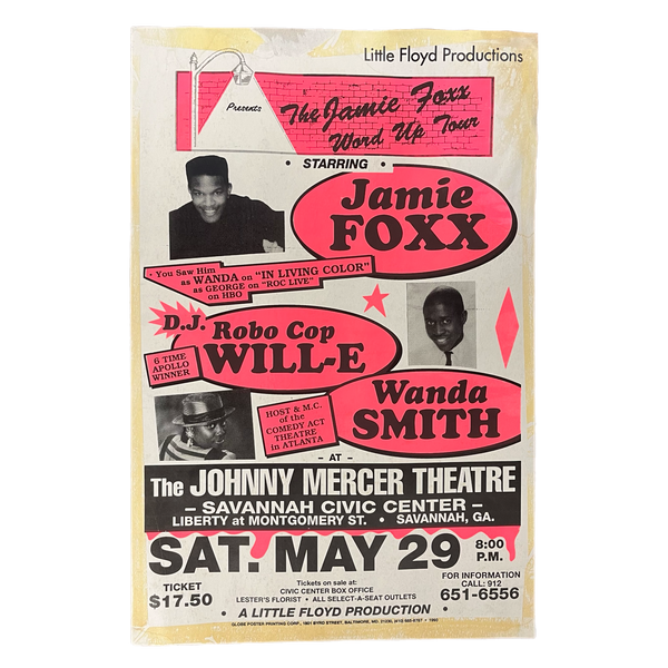 Vintage Jamie Foxx DJ Will-E Robo Wanda Smith "The Jamie Foxx Word Up ...