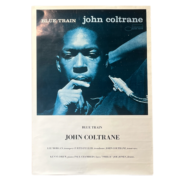 Vintage John Coltrane "Blue Train" Blue Note Promotional Poster ...