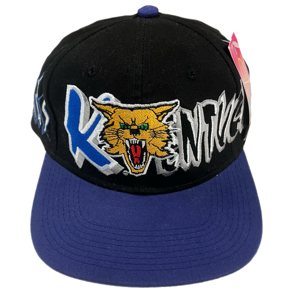 Vintage University Of Kentucky "Wildcats" NCAA Twill Snapback Hat ...
