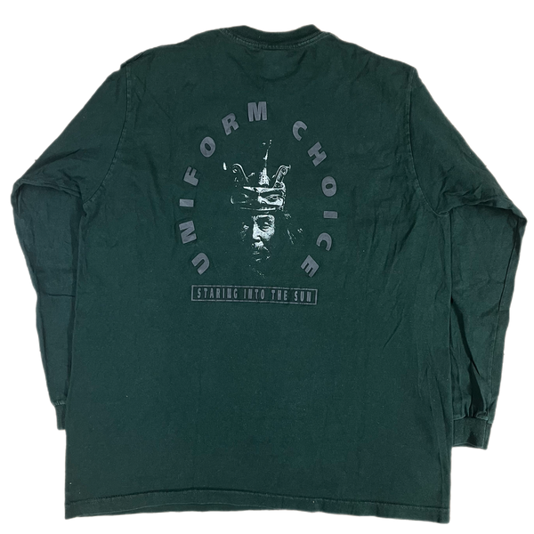 Vintage Uniform Choice "Staring Into The Sun" Puffy Ink Long Sleeve Sh ...